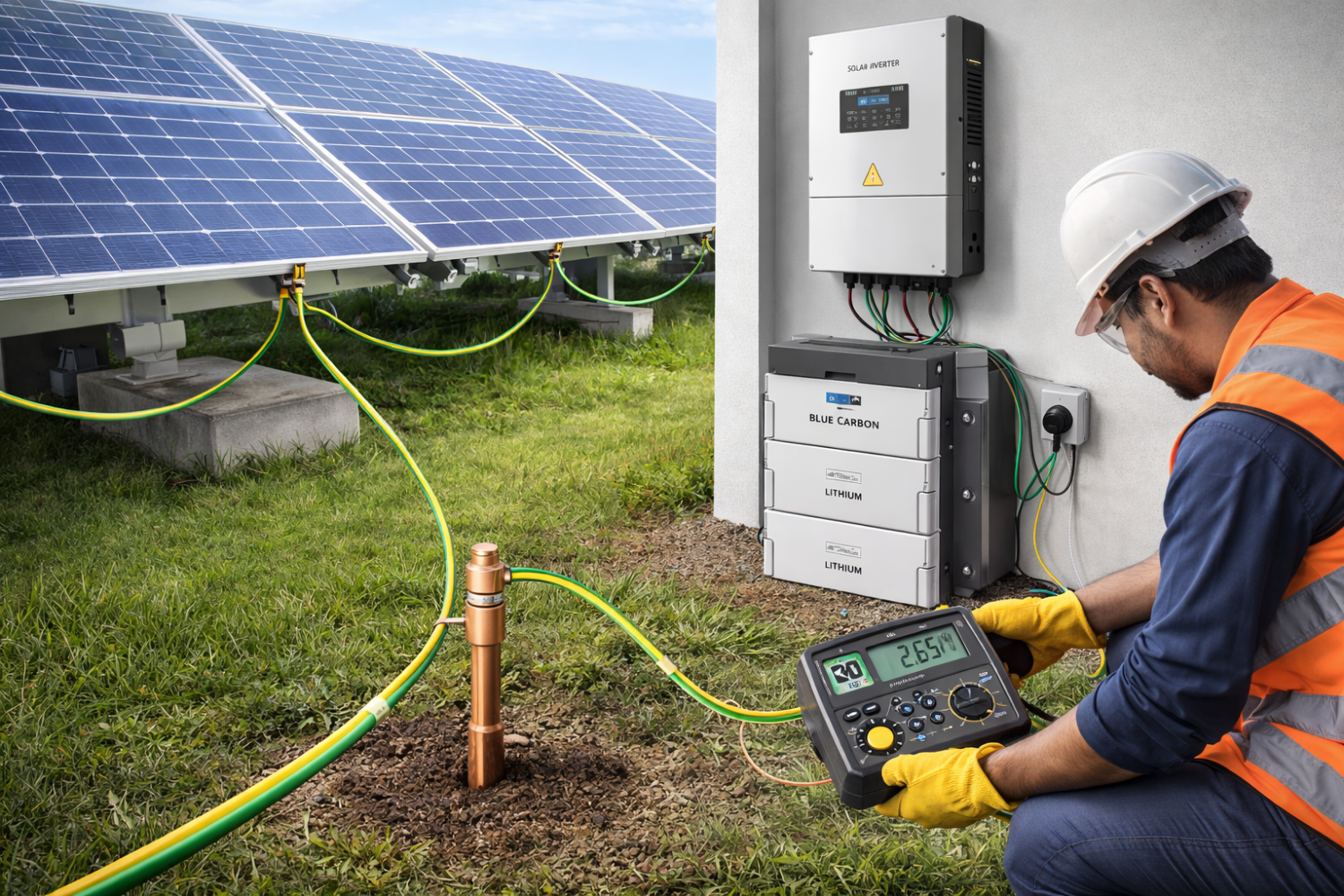 Why Earthing Is Important in Every Solar System Installation